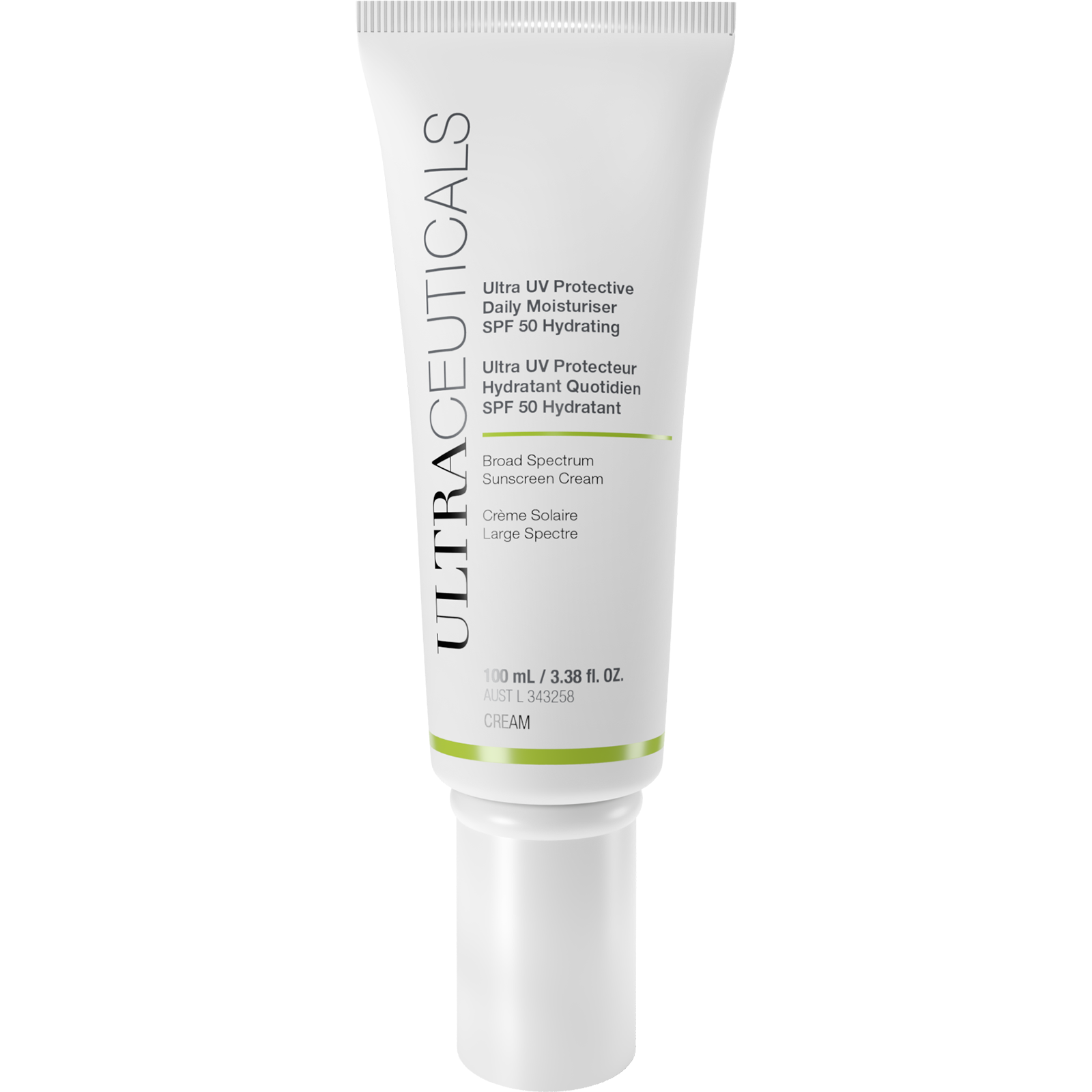 Ultra UV Protective Daily Moisturiser SPF 50 Hydrating – Ultraceuticals IE